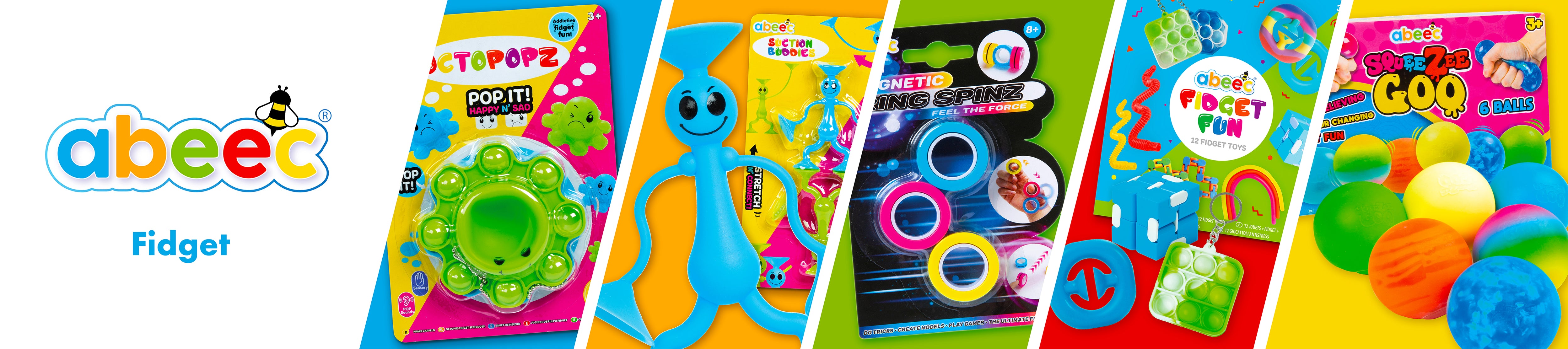 Fidgets For Kids | Fidget Toys, Ring Spinz & More | abeec — abeec® toys
