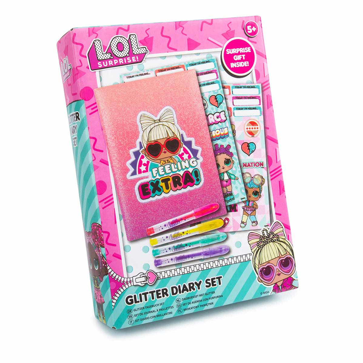 L.O.L Surprise Glitter Diary Set | abeec® toys