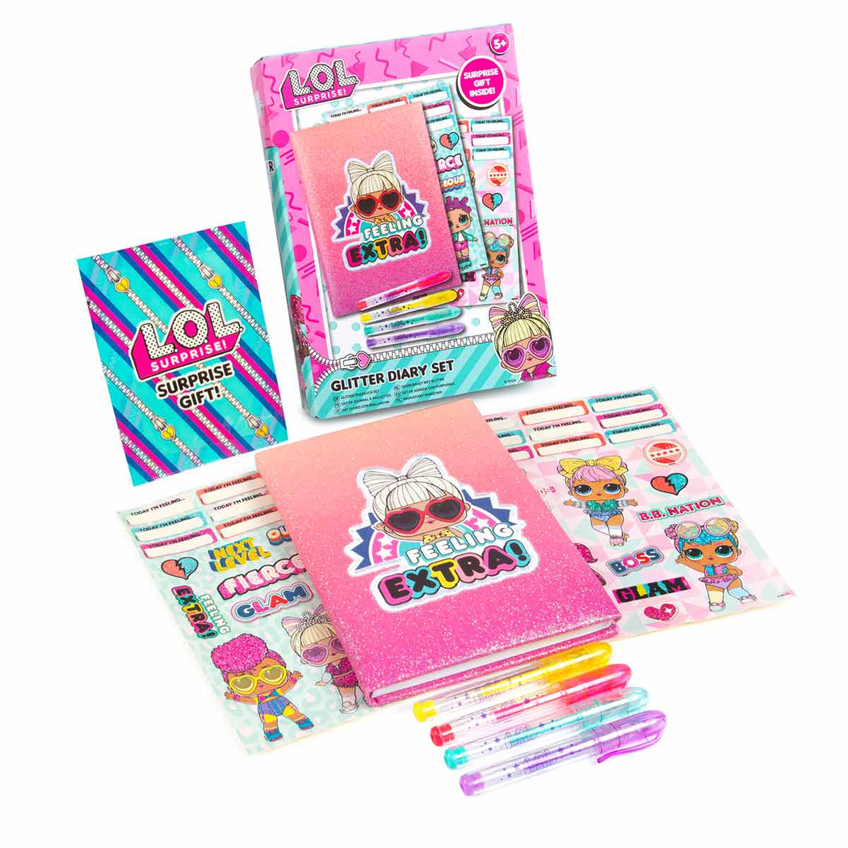 L.O.L Surprise Glitter Diary Set | abeec® toys