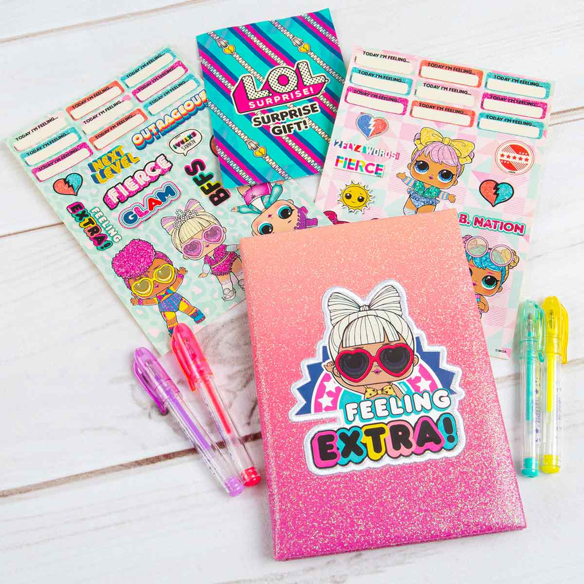 L.O.L Surprise Glitter Diary Set | abeec® toys