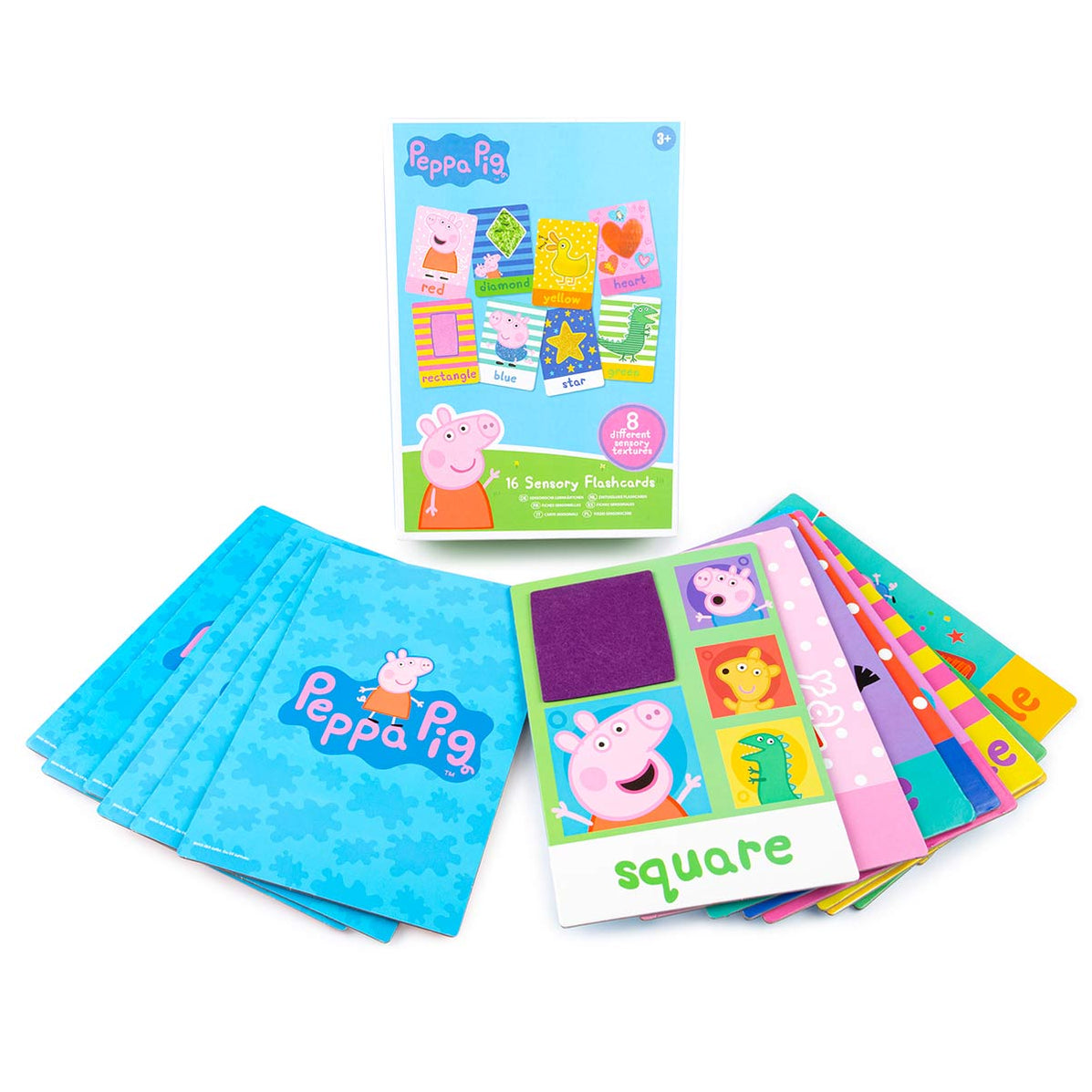 Peppa Pig Sensory Flash Cards | Peppa Pig at abeec® toys