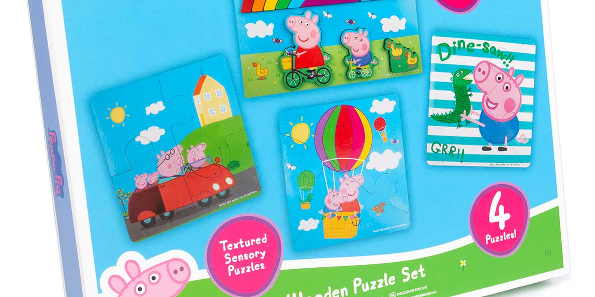 Peppa Pig Wooden Puzzle Set — abeec® toys