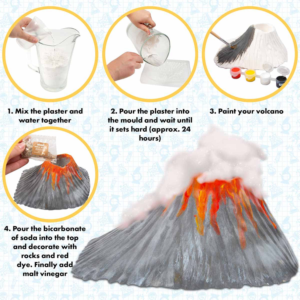 Volcanic Eruption Science Kit | abeec® toys