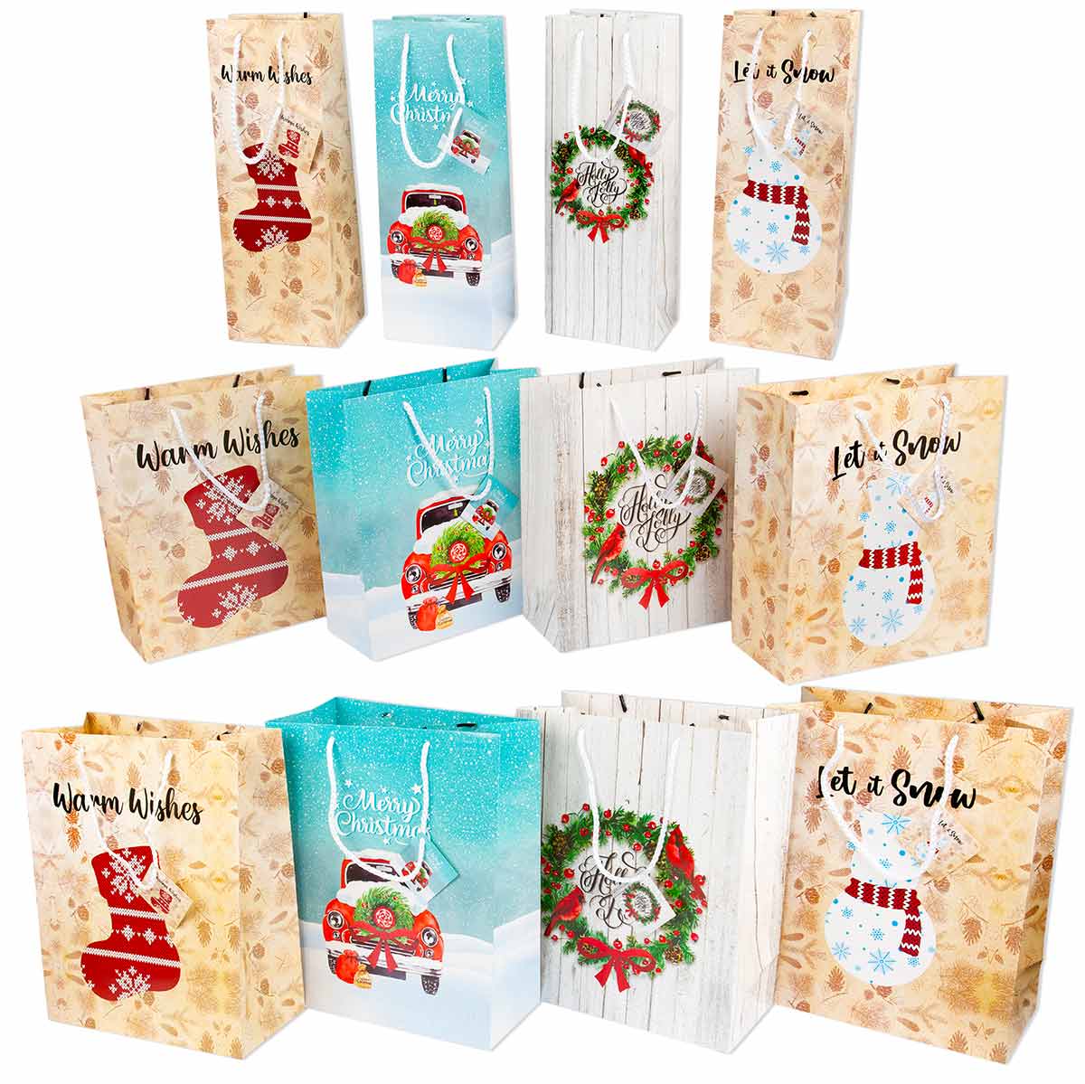 12 Christmas Gift Bags — abeec® toys