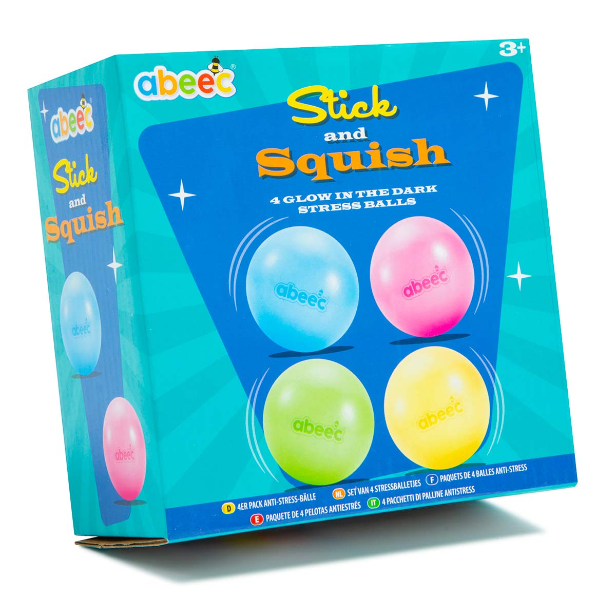 Stick & Squish Stress Balls | abeec® toys