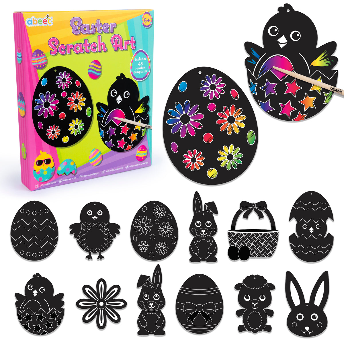 Easter Scratch Art | abeec® toys