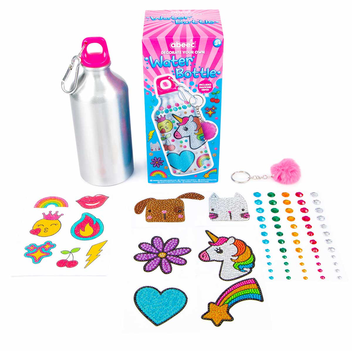 Decorate Your Own Water Bottle | Water Bottle Craft Kit | abeec® toys