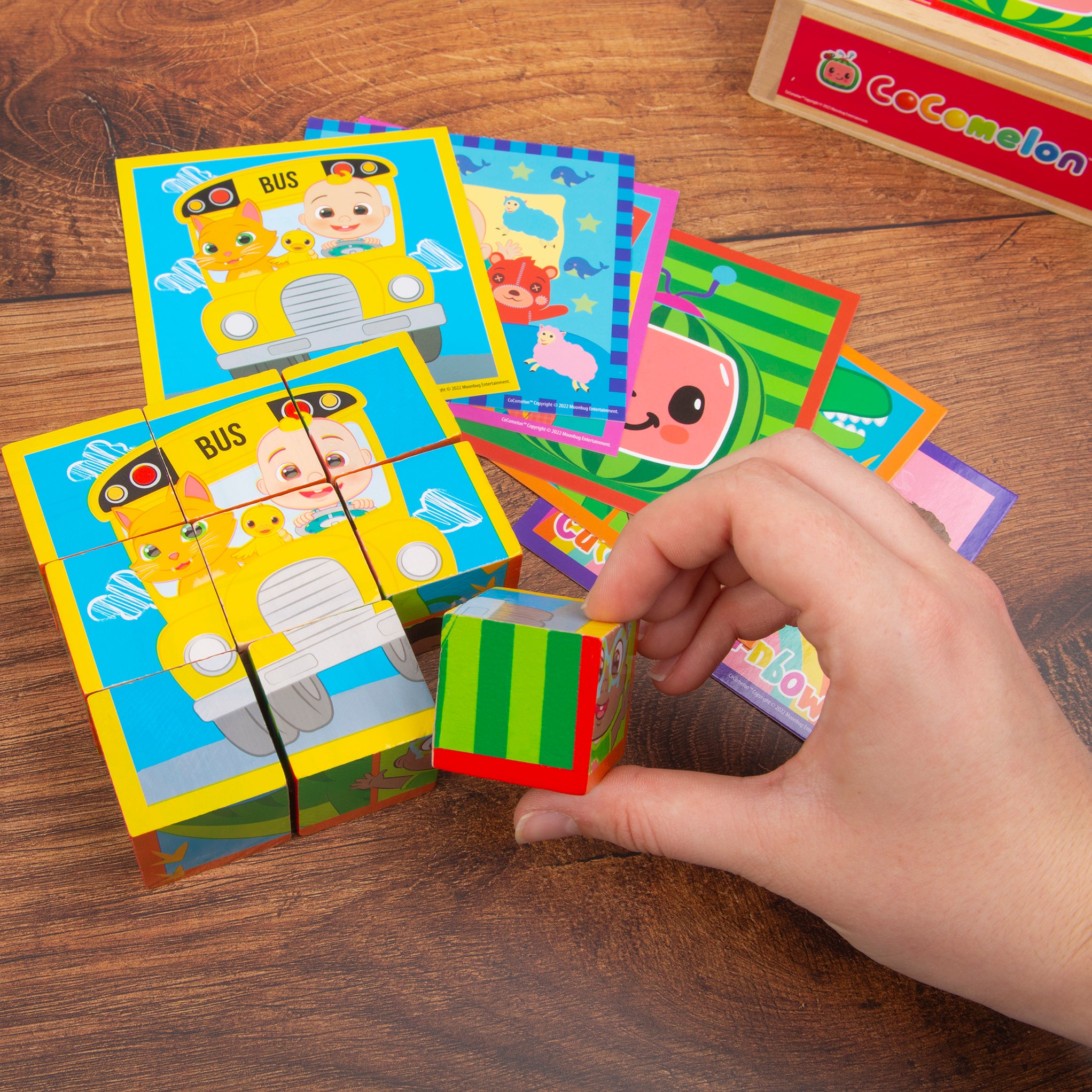 CoComelon Wooden Block Puzzles | abeec® toys