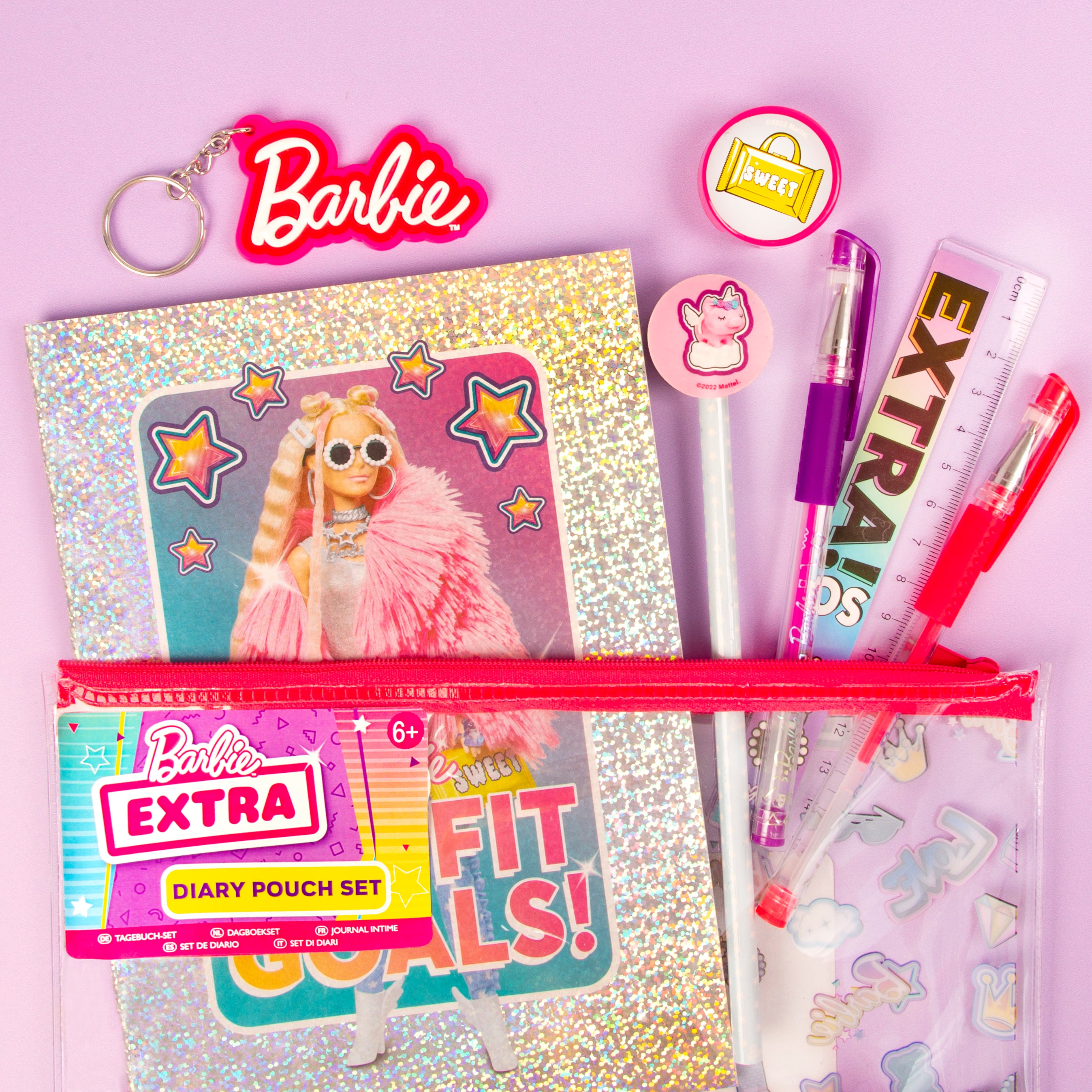 Barbie Extra Diary Pouch Set | abeec® toys