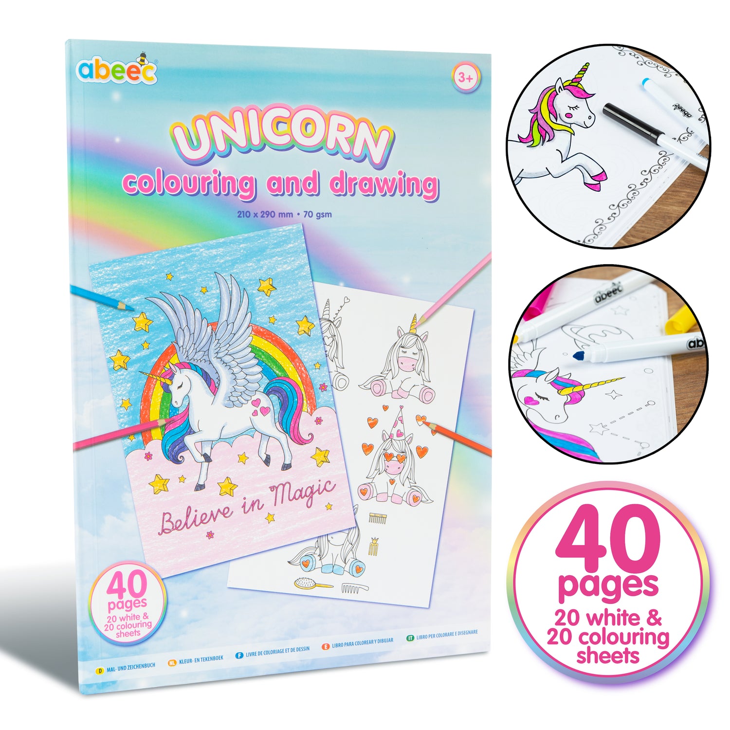 Paper & Activity Books | A4 Paper & Scratch Art Pads | abeec® toys — Page 2