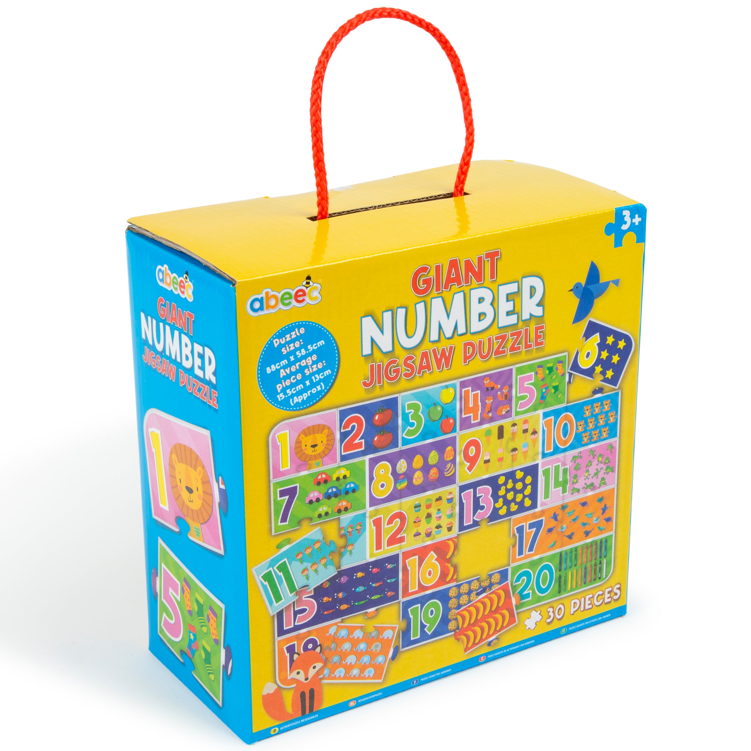 Giant 30 Piece Number Activity Puzzle | abeec® toys