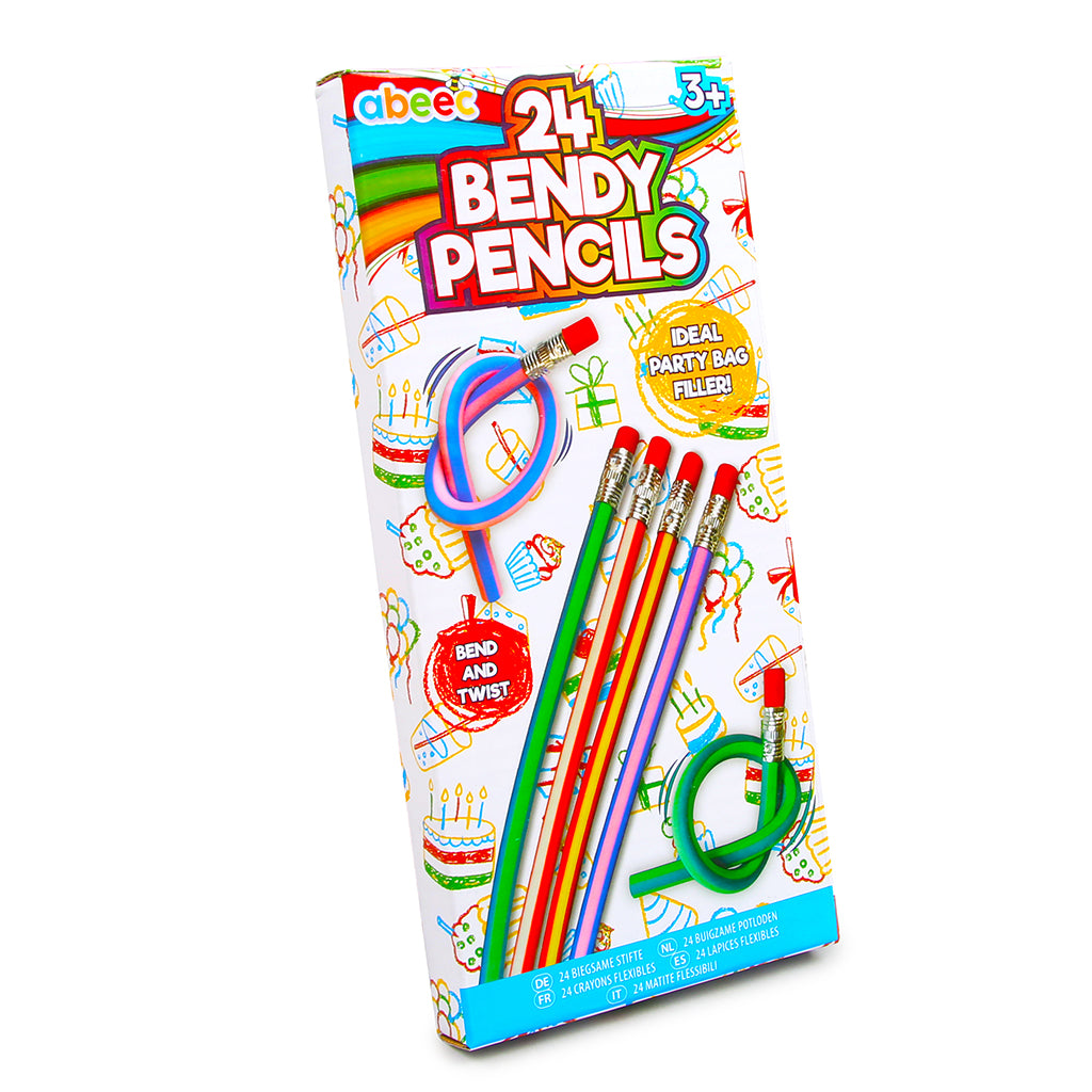 24 Bendy Pencils | abeec® toys