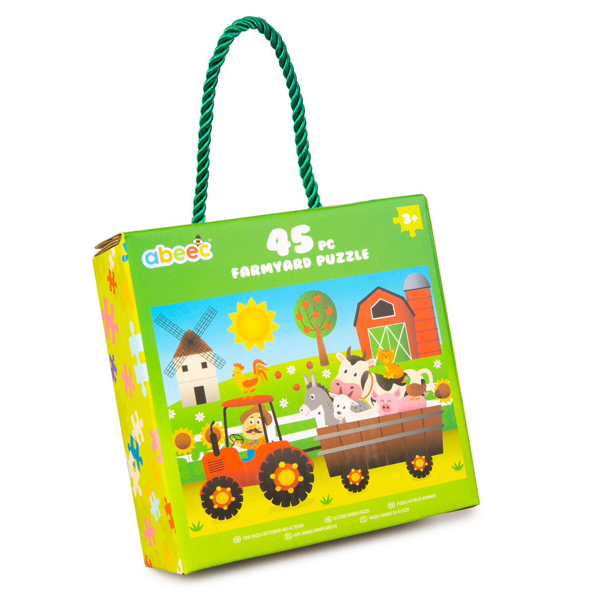 Farmyard Jigsaw Puzzle 45 Piece | abeec® toys