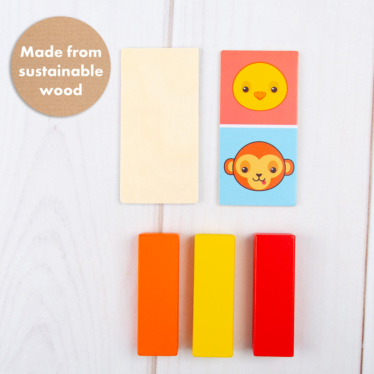 Wooden Dominoes & Stacking Blocks | abeec® toys